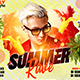 Summer Rave Flyer 2, Print Templates | GraphicRiver