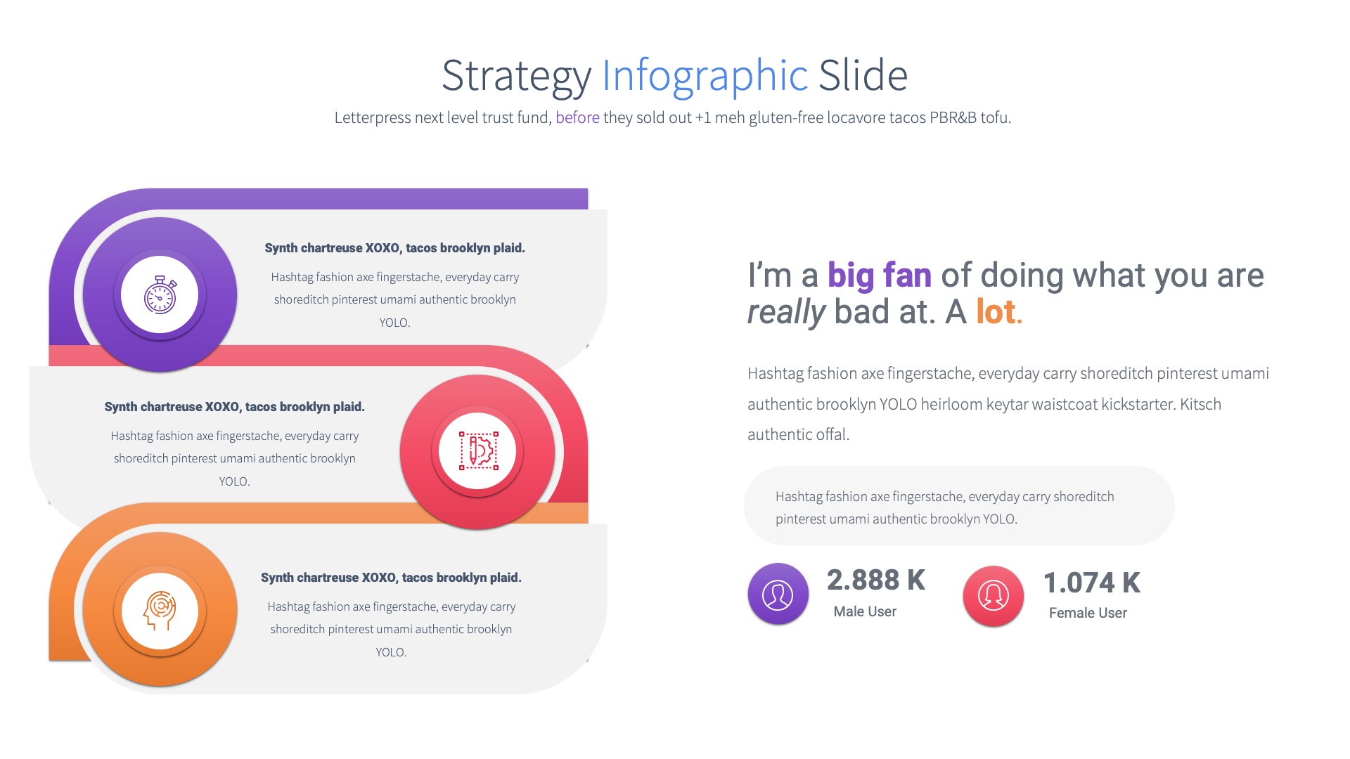 Strategy - PowerPoint Infographics Slides, Presentation Templates ...