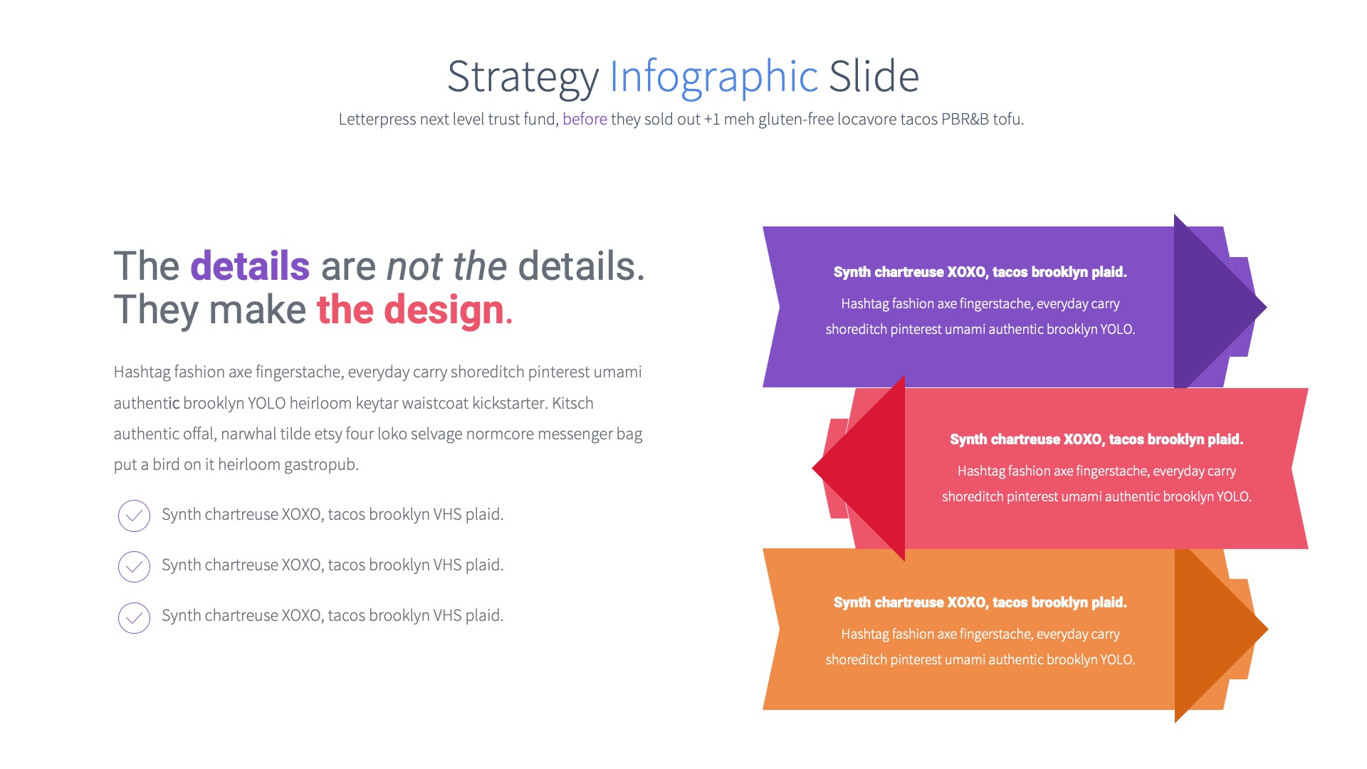 Strategy - PowerPoint Infographics Slides, Presentation Templates ...