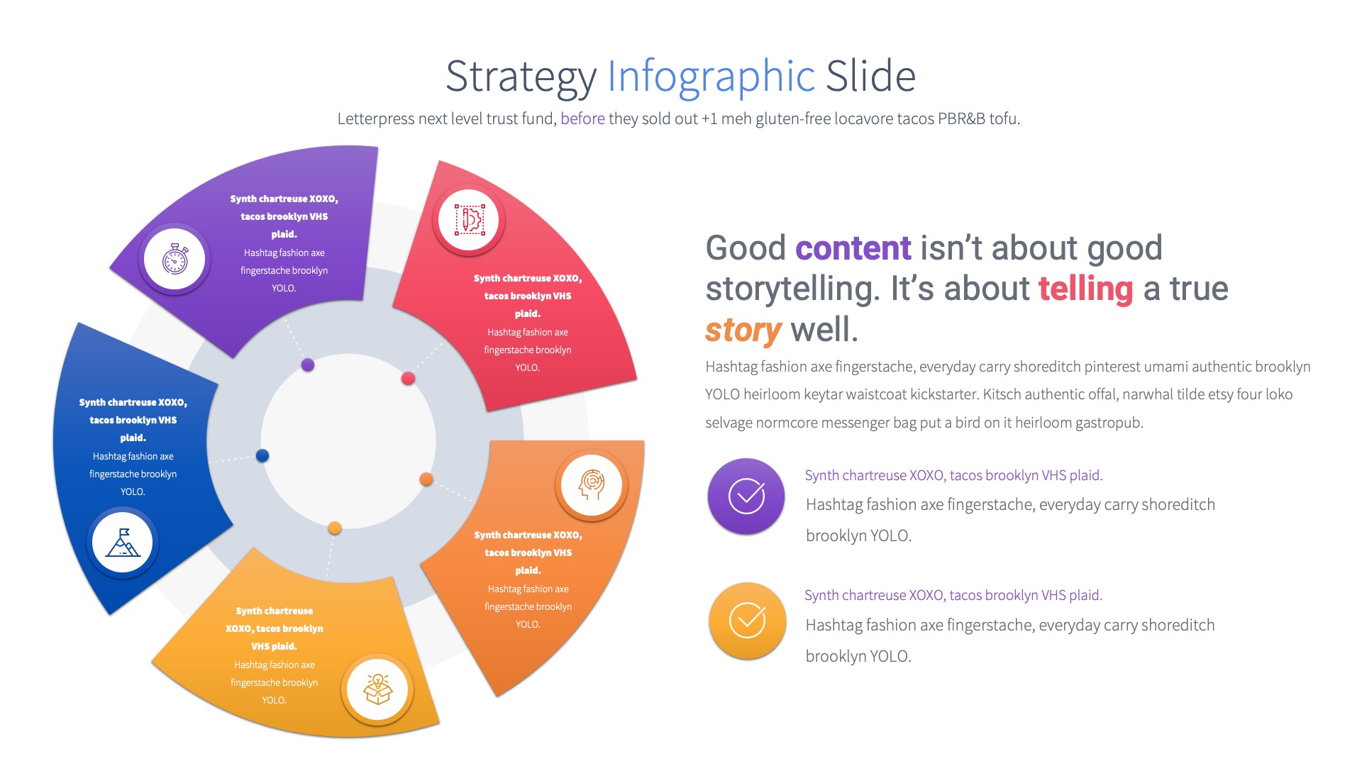 Strategy - PowerPoint Infographics Slides, Presentation Templates ...