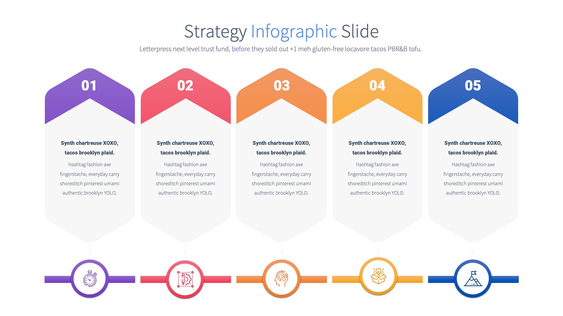 Strategy - PowerPoint Infographics Slides, Presentation Templates ...