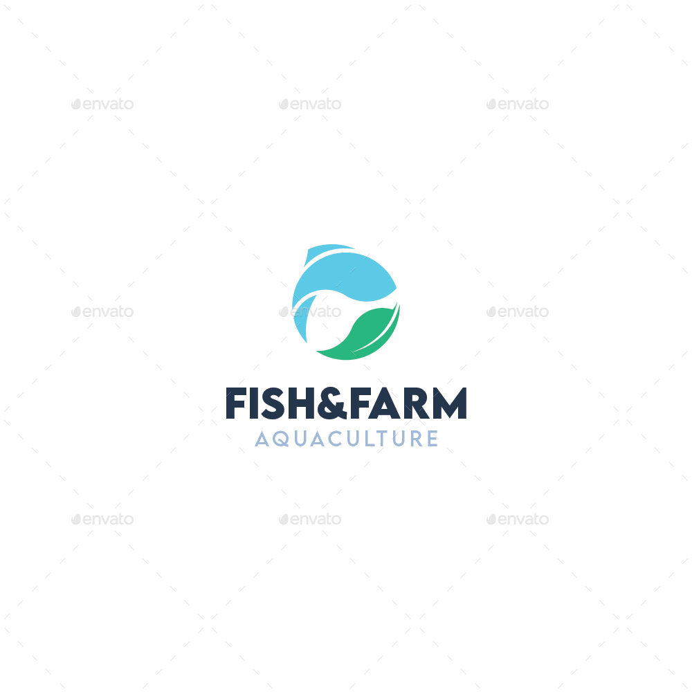 Fish & Farm Logo Template, Logo Templates | GraphicRiver