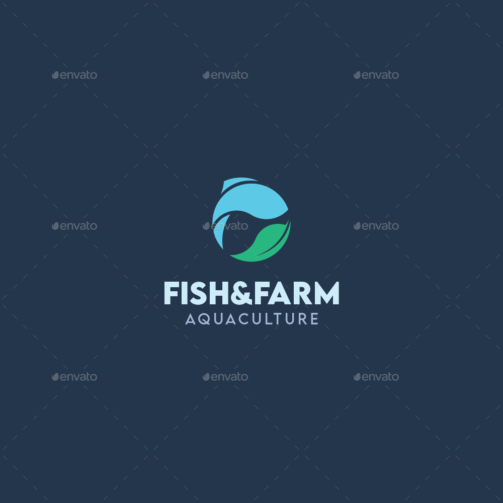 Fish & Farm Logo Template, Logo Templates | GraphicRiver