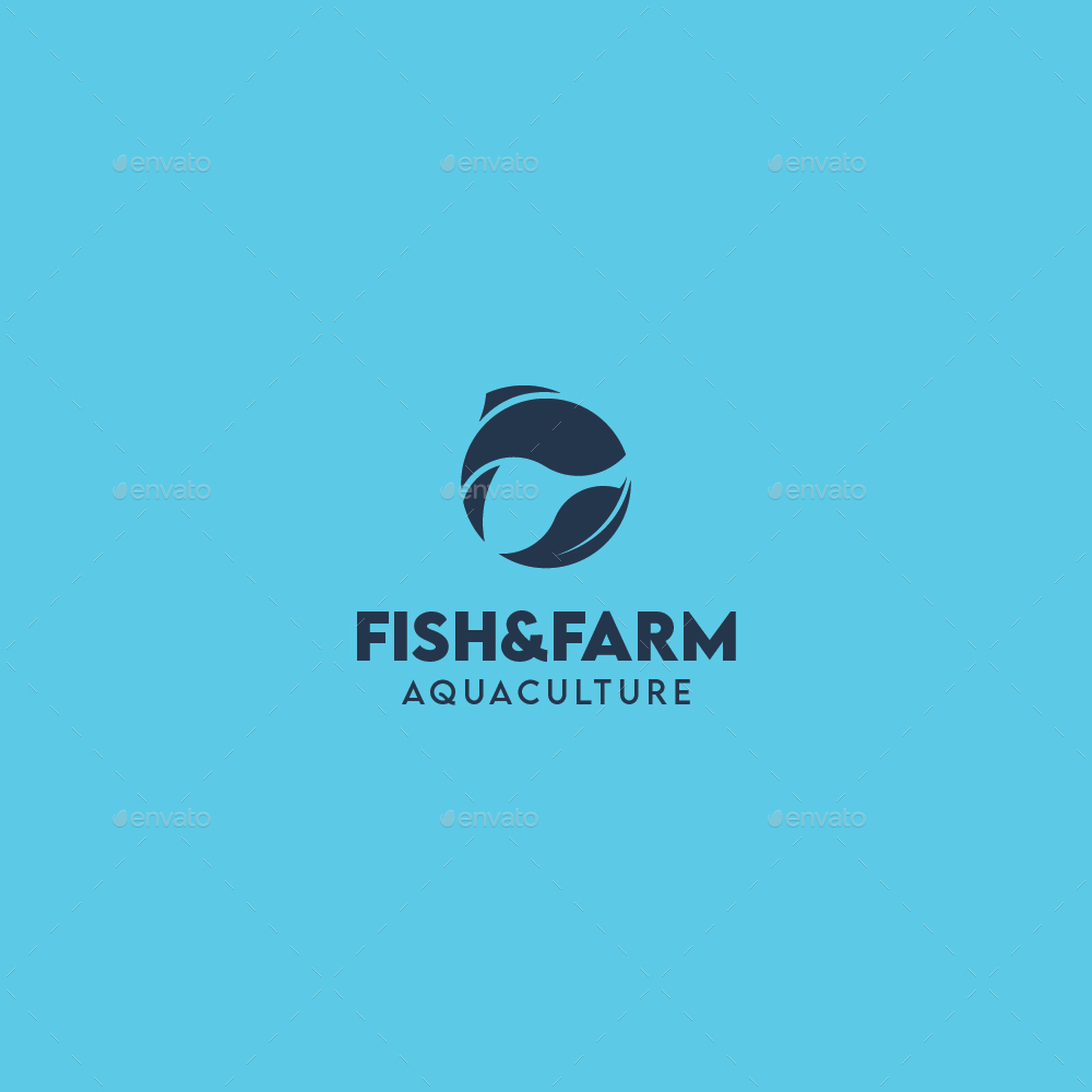 Fish & Farm Logo Template, Logo Templates | GraphicRiver