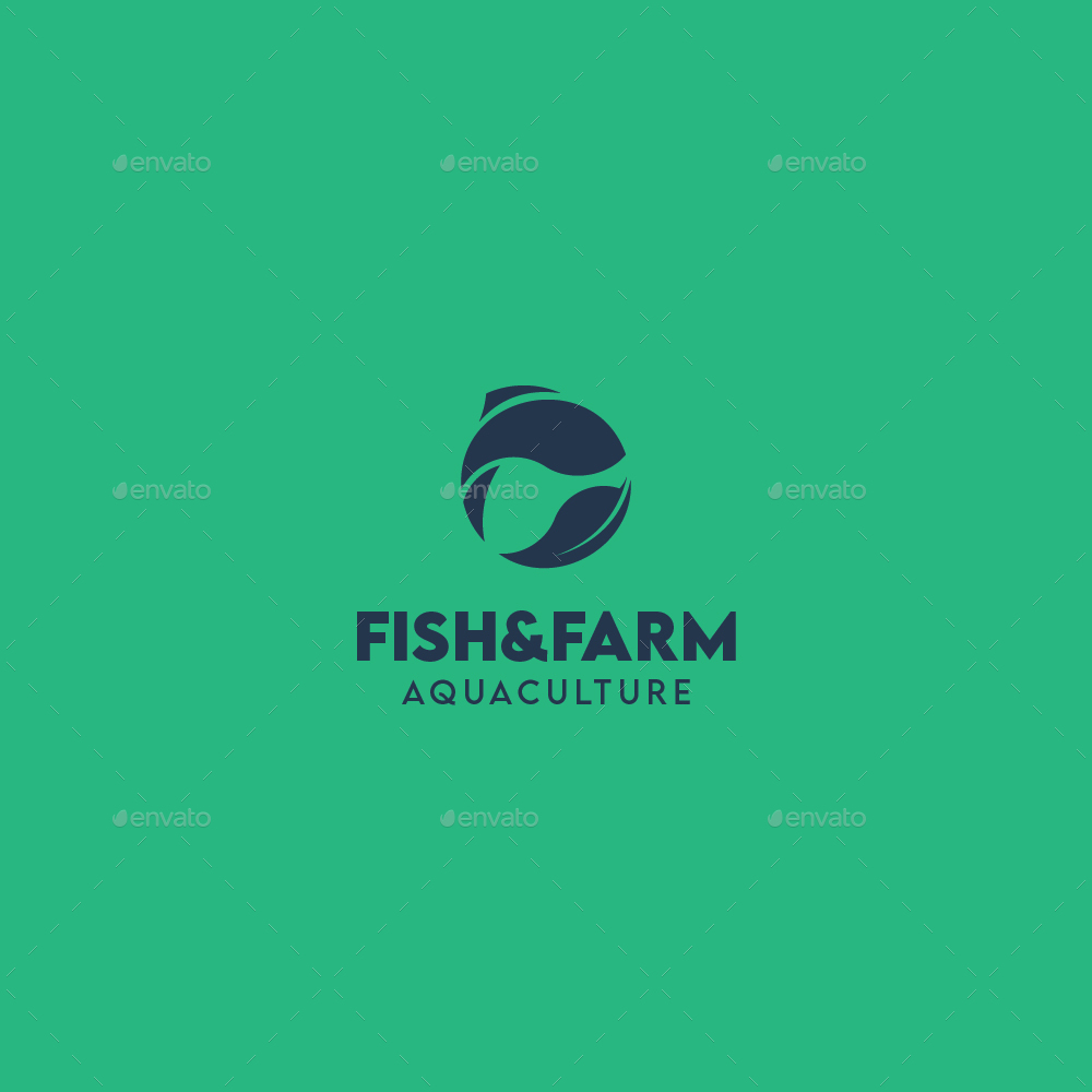 Fish & Farm Logo Template, Logo Templates | GraphicRiver