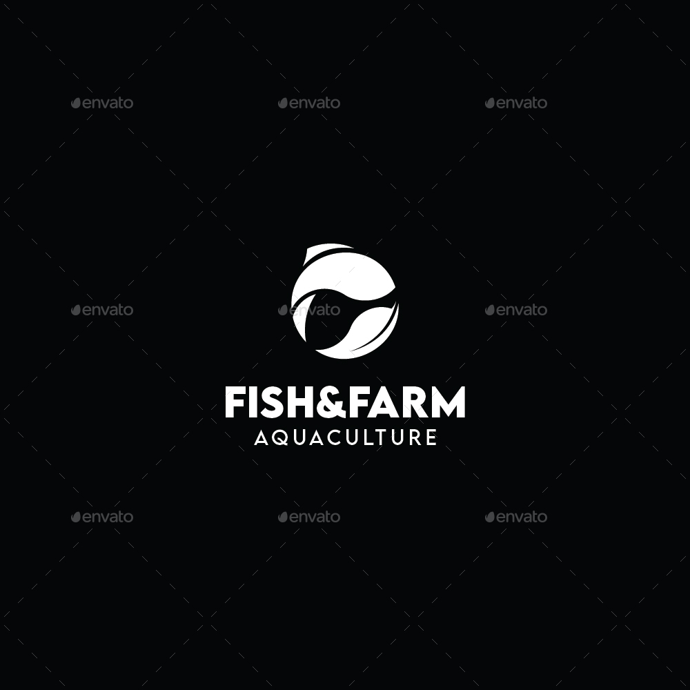 Fish & Farm Logo Template, Logo Templates | GraphicRiver