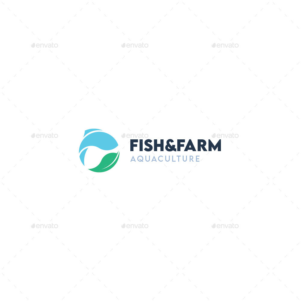 Fish & Farm Logo Template, Logo Templates | GraphicRiver