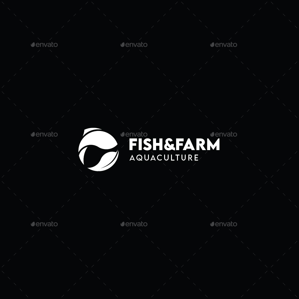 Fish & Farm Logo Template, Logo Templates | GraphicRiver