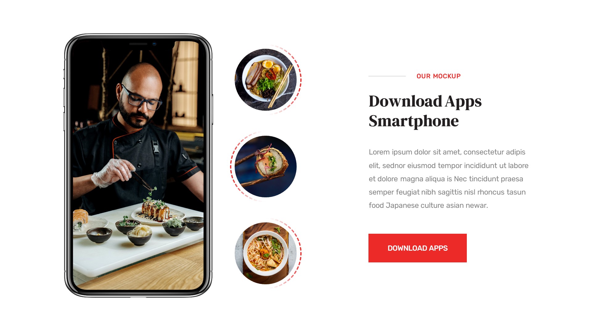 Mashiru - Japanese & Asian Food Restaurant PowerPoint Template ...