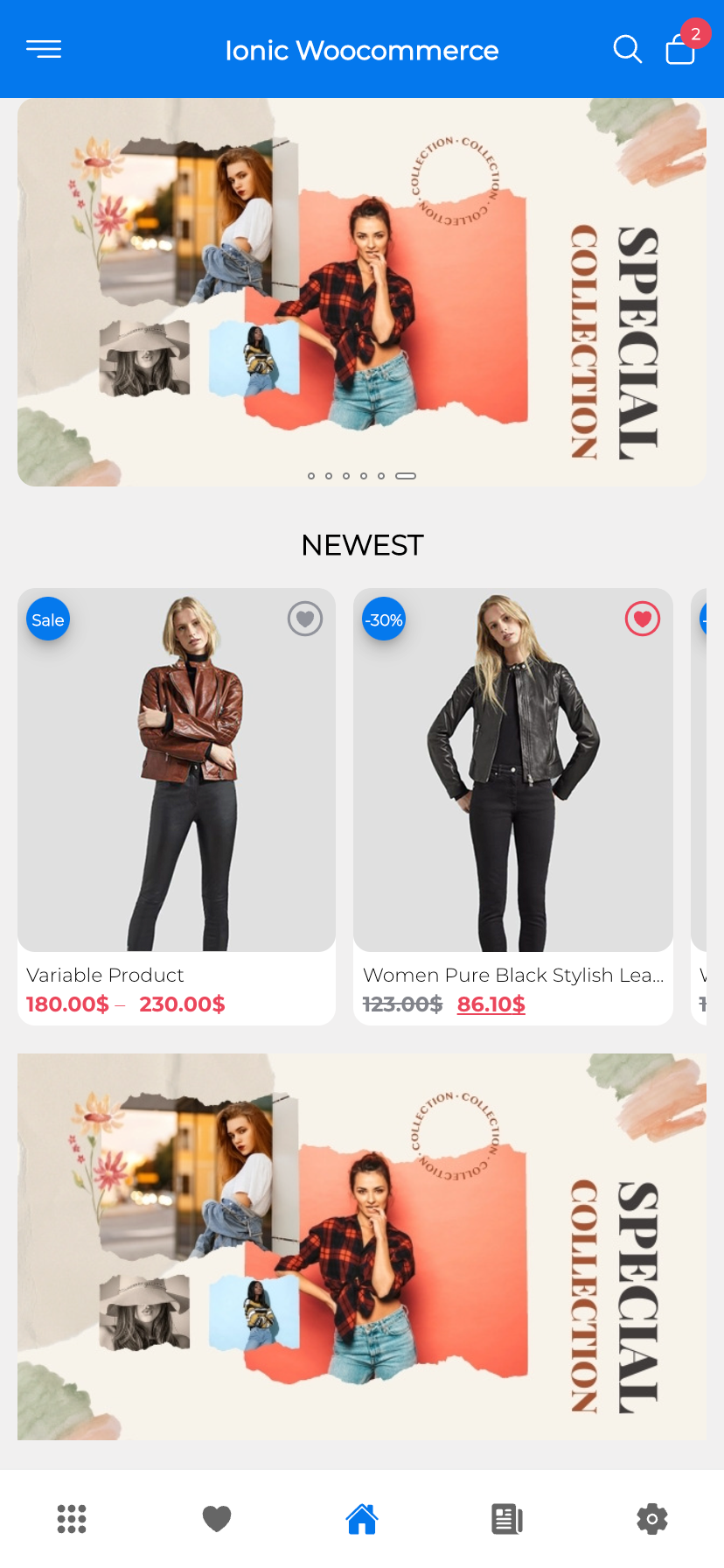 Rawal Ionic Woocommerce And Flutter Woocommerce Full Mobile Application Solution With Setting