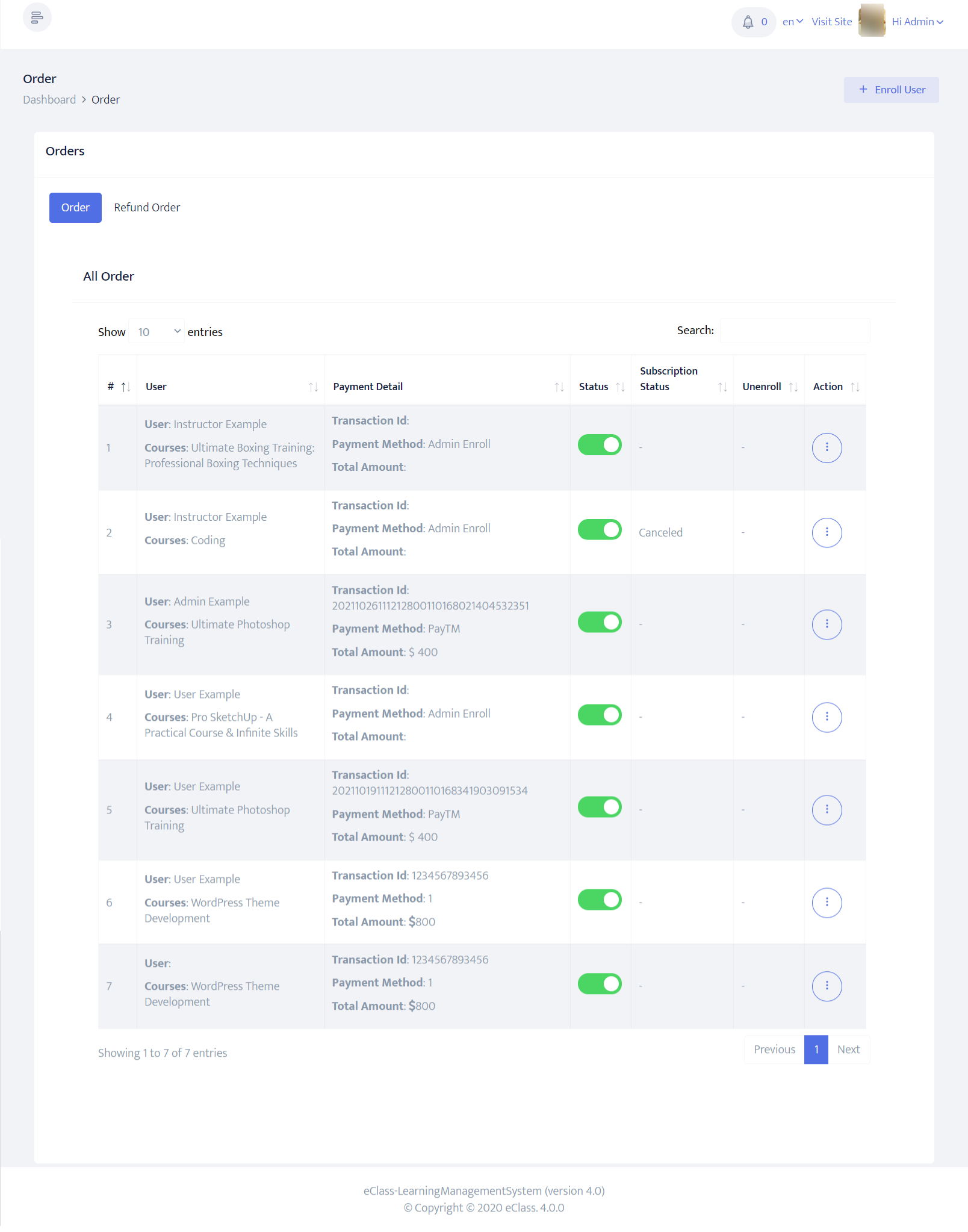 eClass - Learning Management System by media-city | CodeCanyon