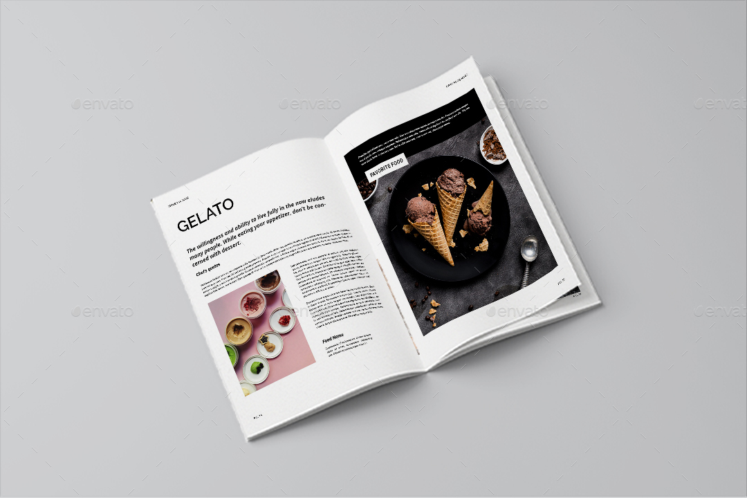 Food Magazine, Print Templates | GraphicRiver