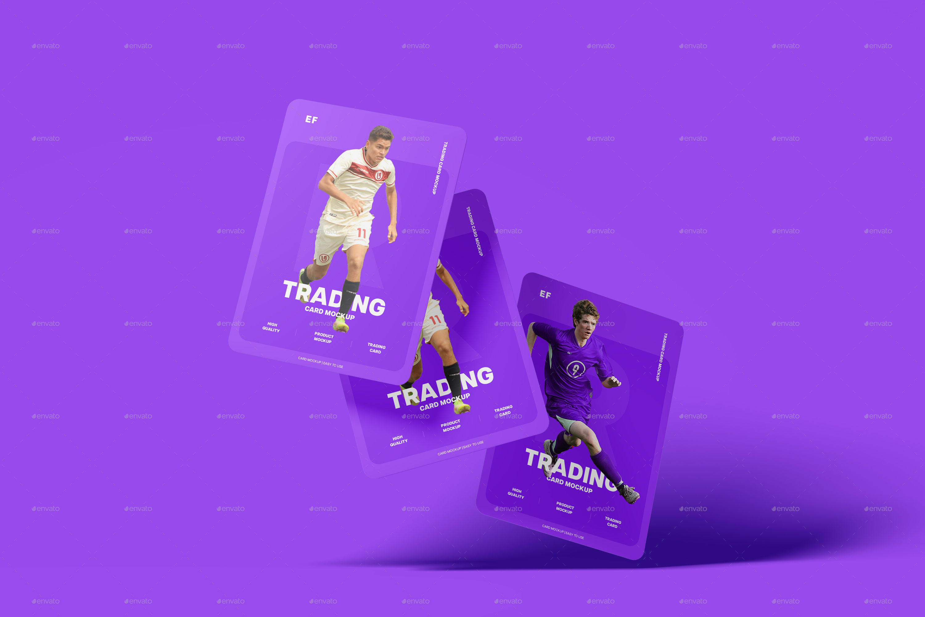 Trading Cards Mockup Set, Graphics | GraphicRiver