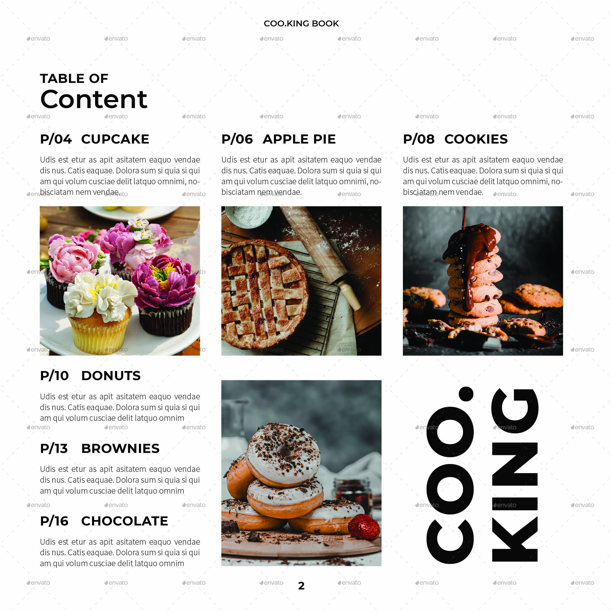 Cooking Book Template by Luckascode | GraphicRiver