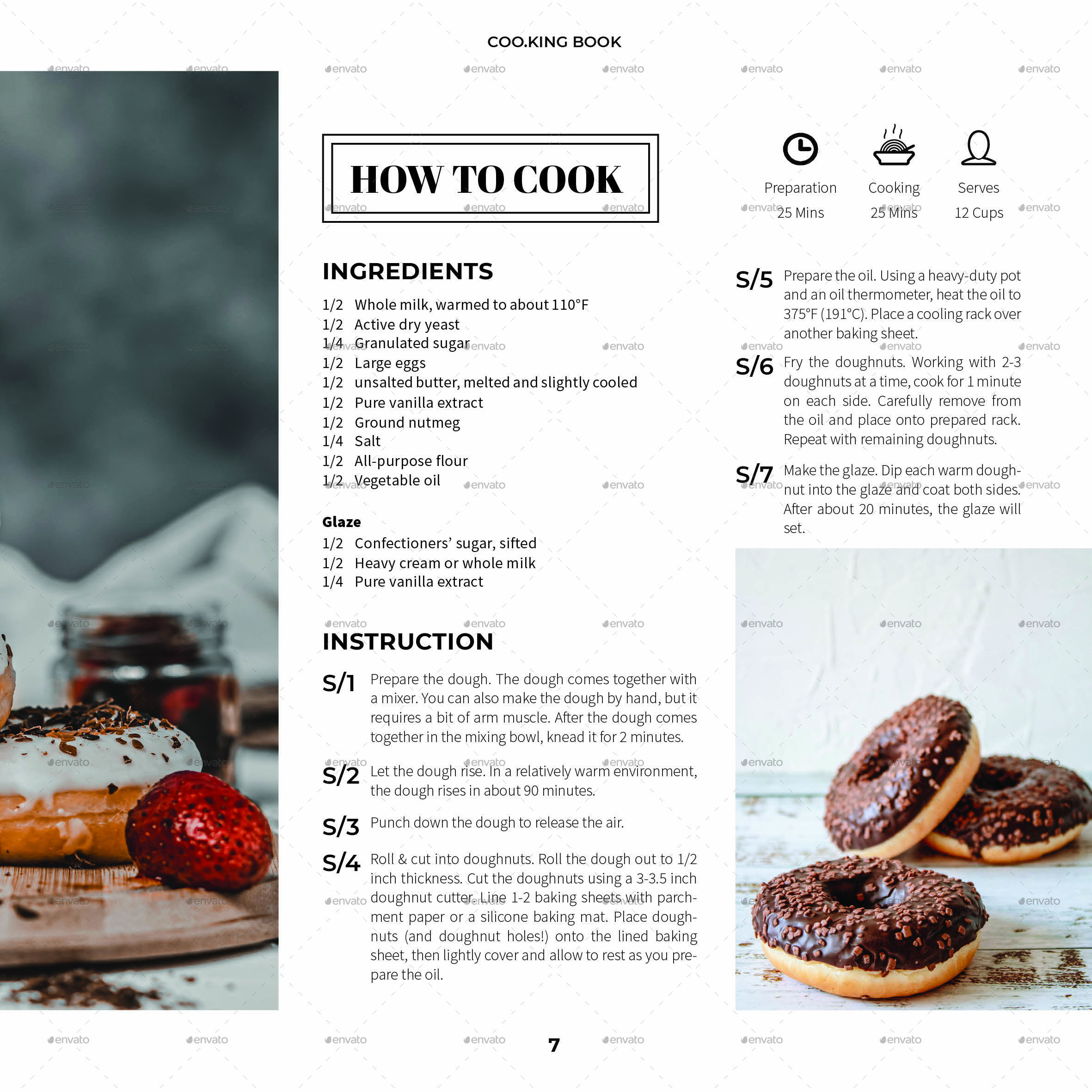 Cooking Book Template, Print Templates | GraphicRiver