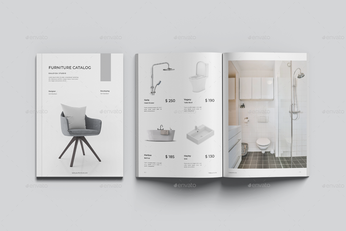 Furniture Catalog, Print Templates | GraphicRiver