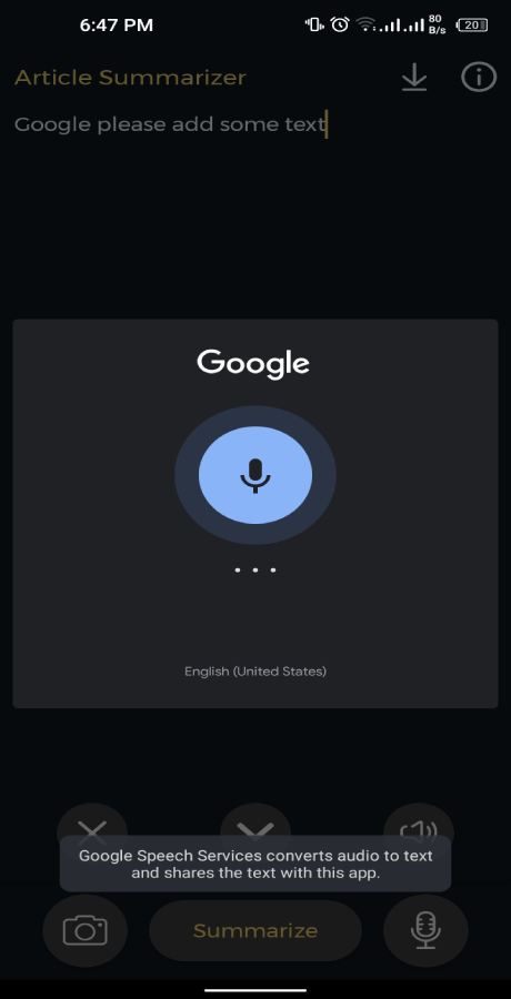 Image to Text - Article Summarizer, OCR, Voice Typing, Audible Output ...