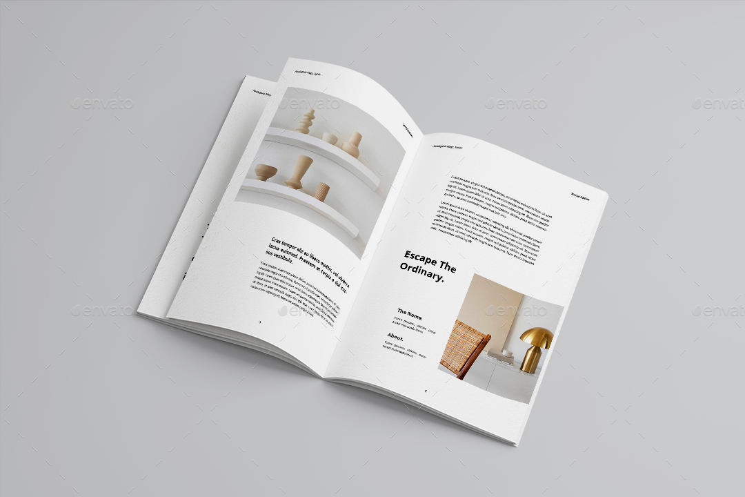 Analogous Magazine, Print Templates | GraphicRiver