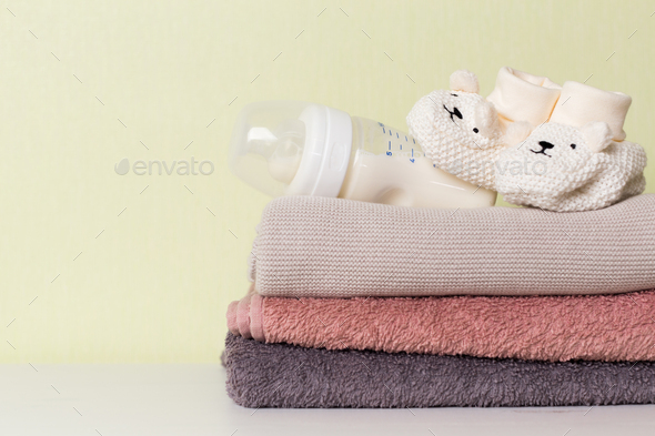 Collection of items for babies Stock Photo by FabrikaPhoto | PhotoDune