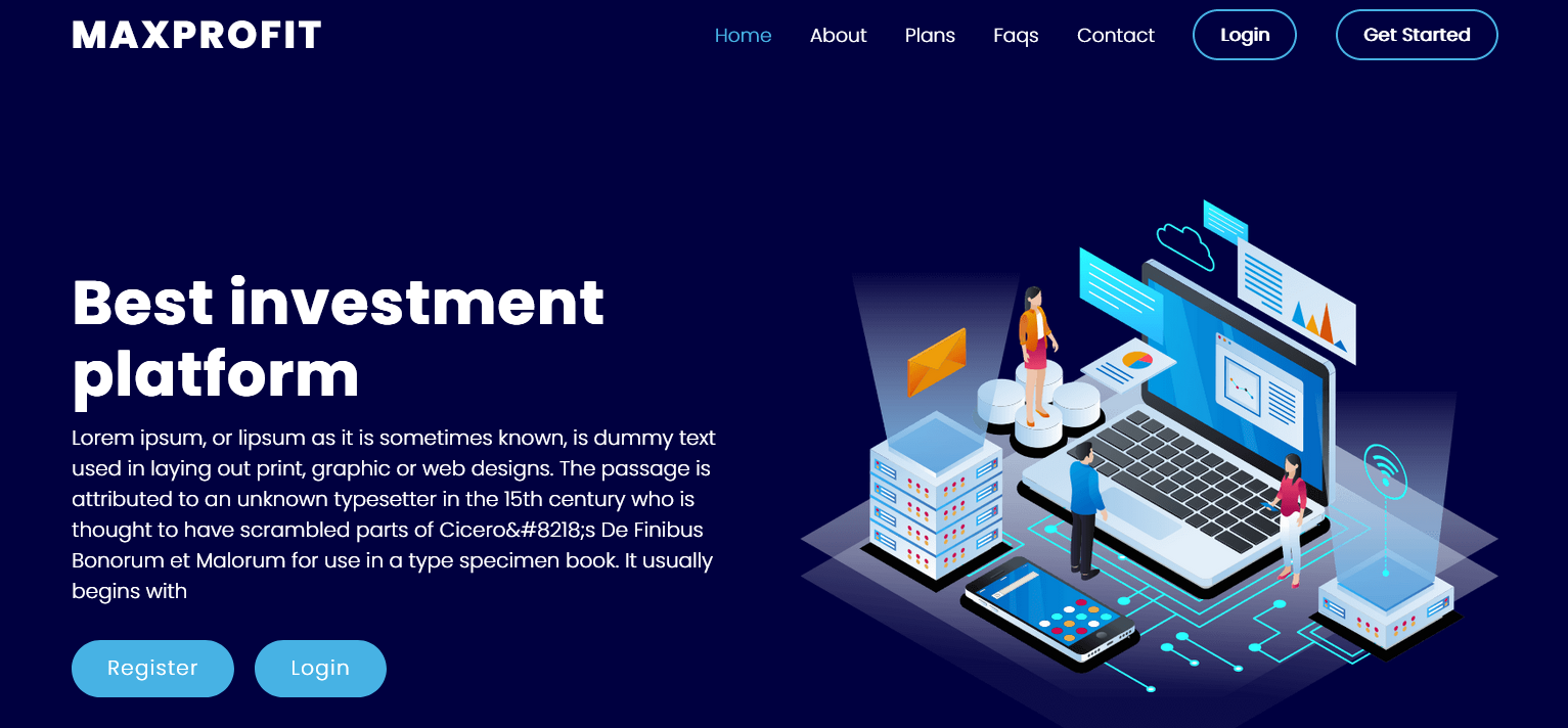 Max Profit - Online Multipurpose Investment Platform by mcode10 | CodeCanyon