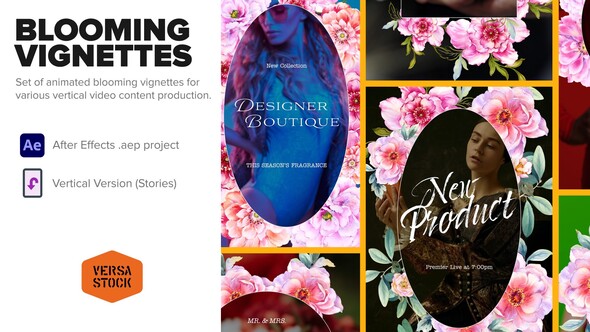 Blooming Vignette Stories, After Effects Project Files | VideoHive