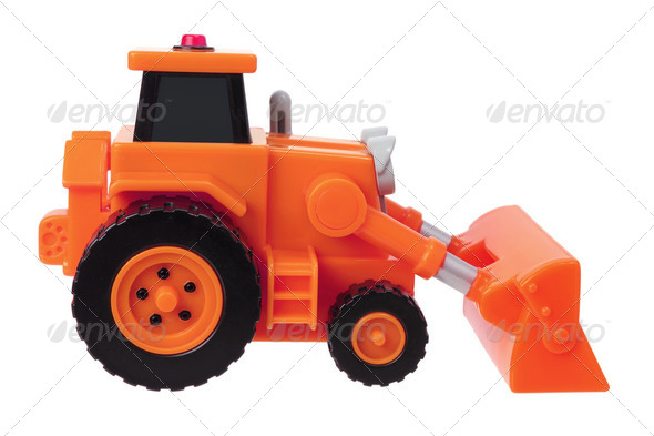 Toy Earthmover Stock Photo by lightzone | PhotoDune