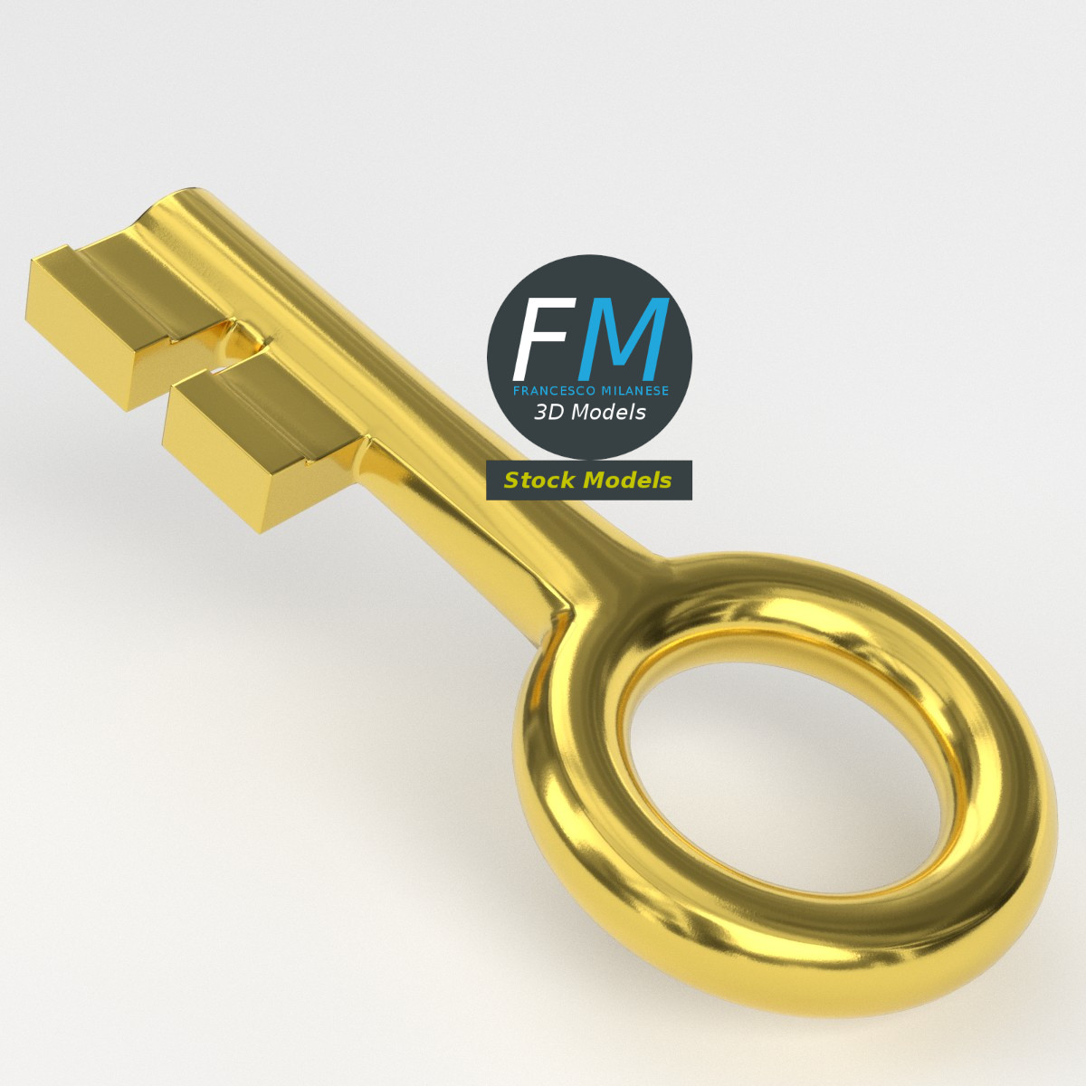 Stylized key 1 by FrancescoMilanese85 | 3DOcean