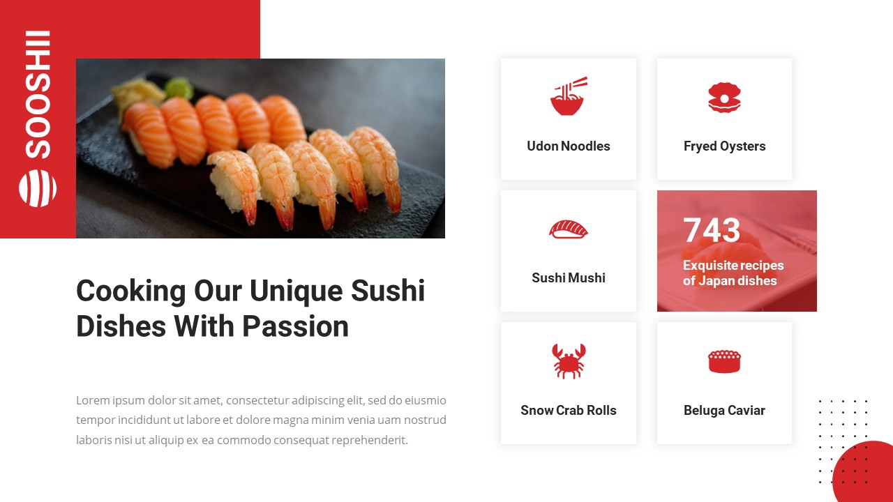 Sooshii- Japan Food PowerPoint Template, Presentation Templates ...