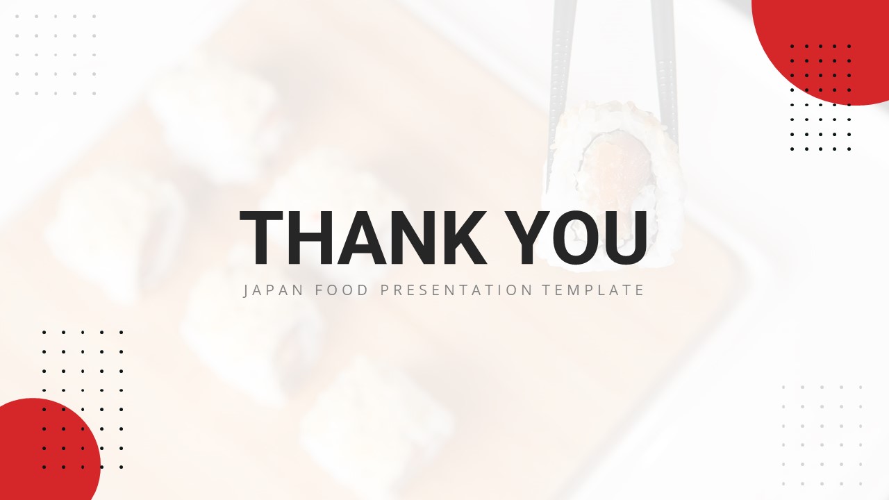 Sooshii- Japan Food PowerPoint Template, Presentation Templates ...
