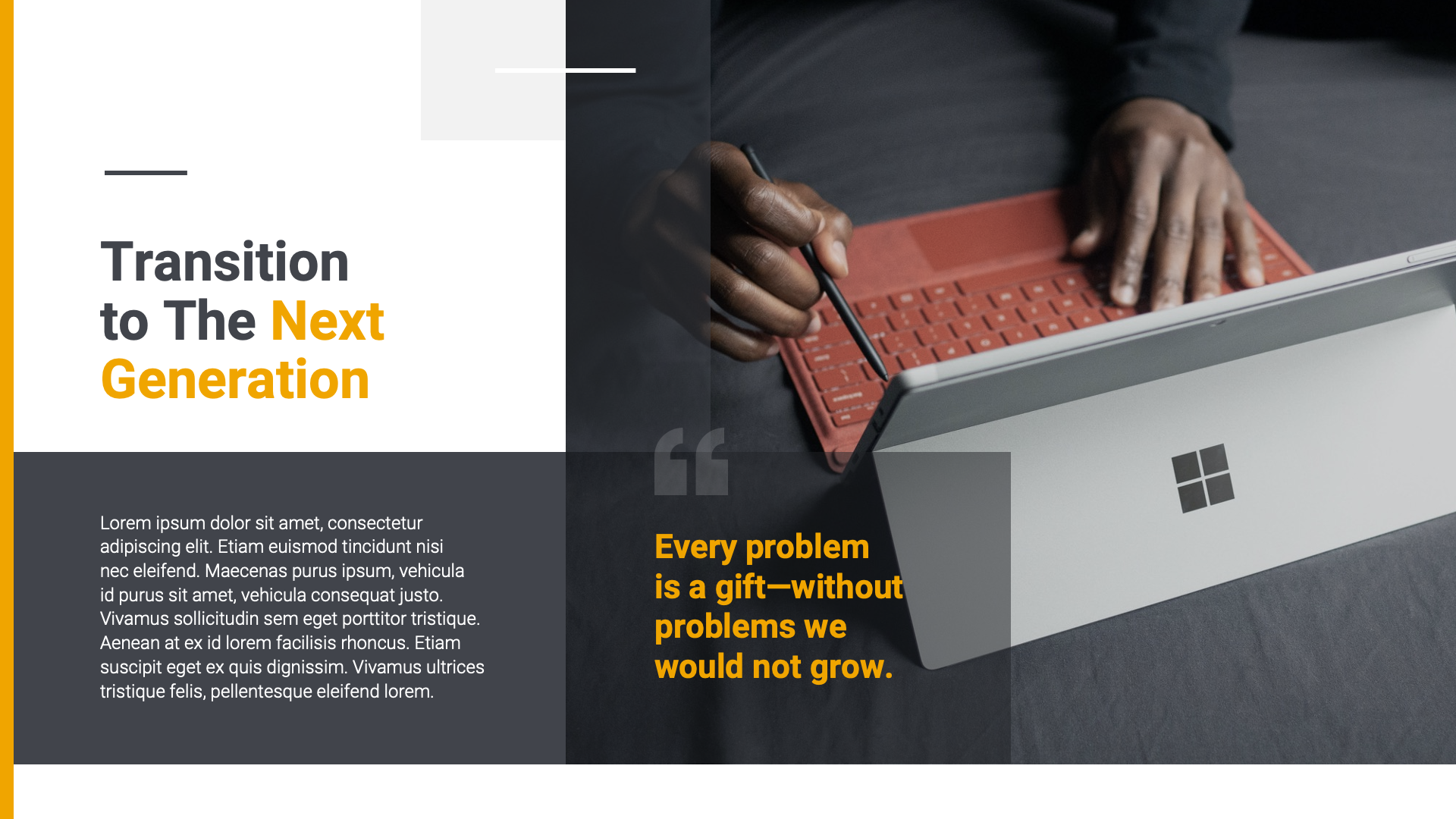 Businessa - Professional Business Keynote Presentation Template ...