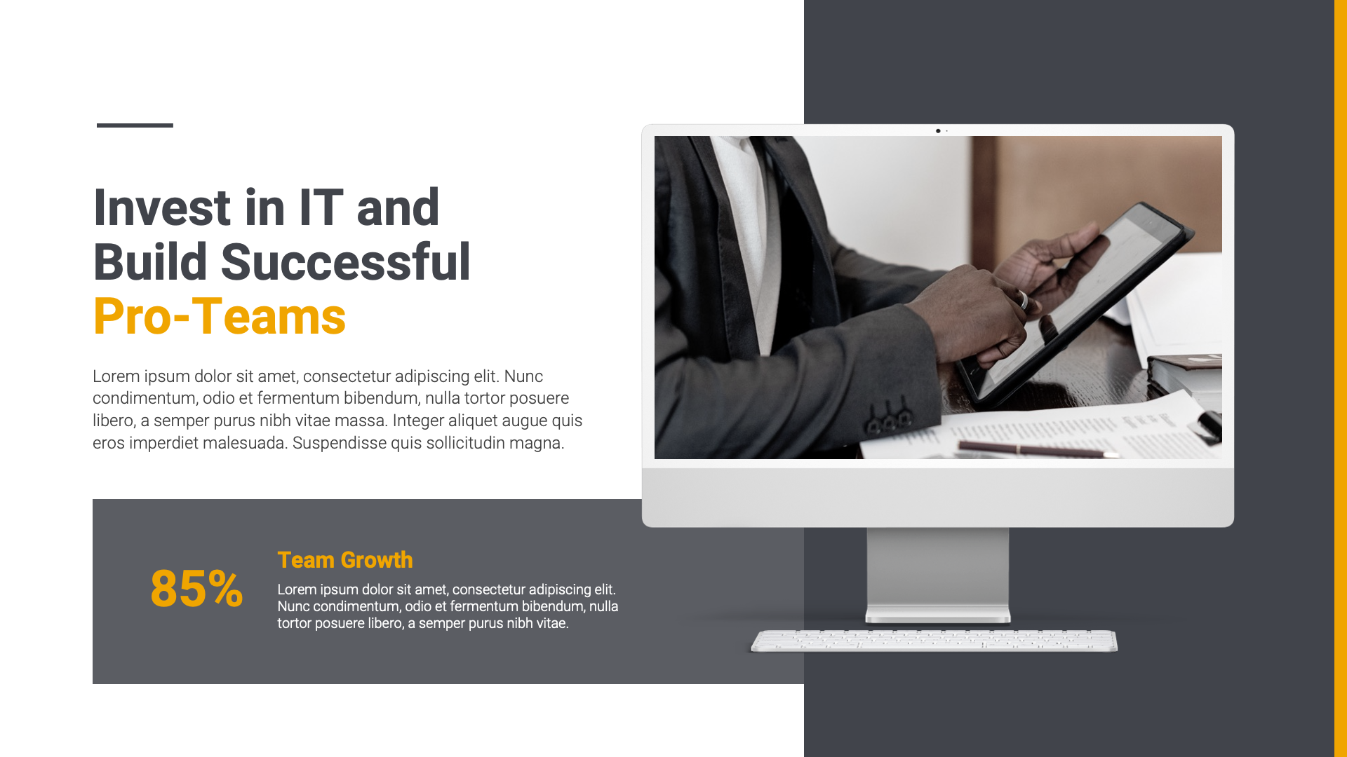 Businessa - Professional Business Keynote Presentation Template ...