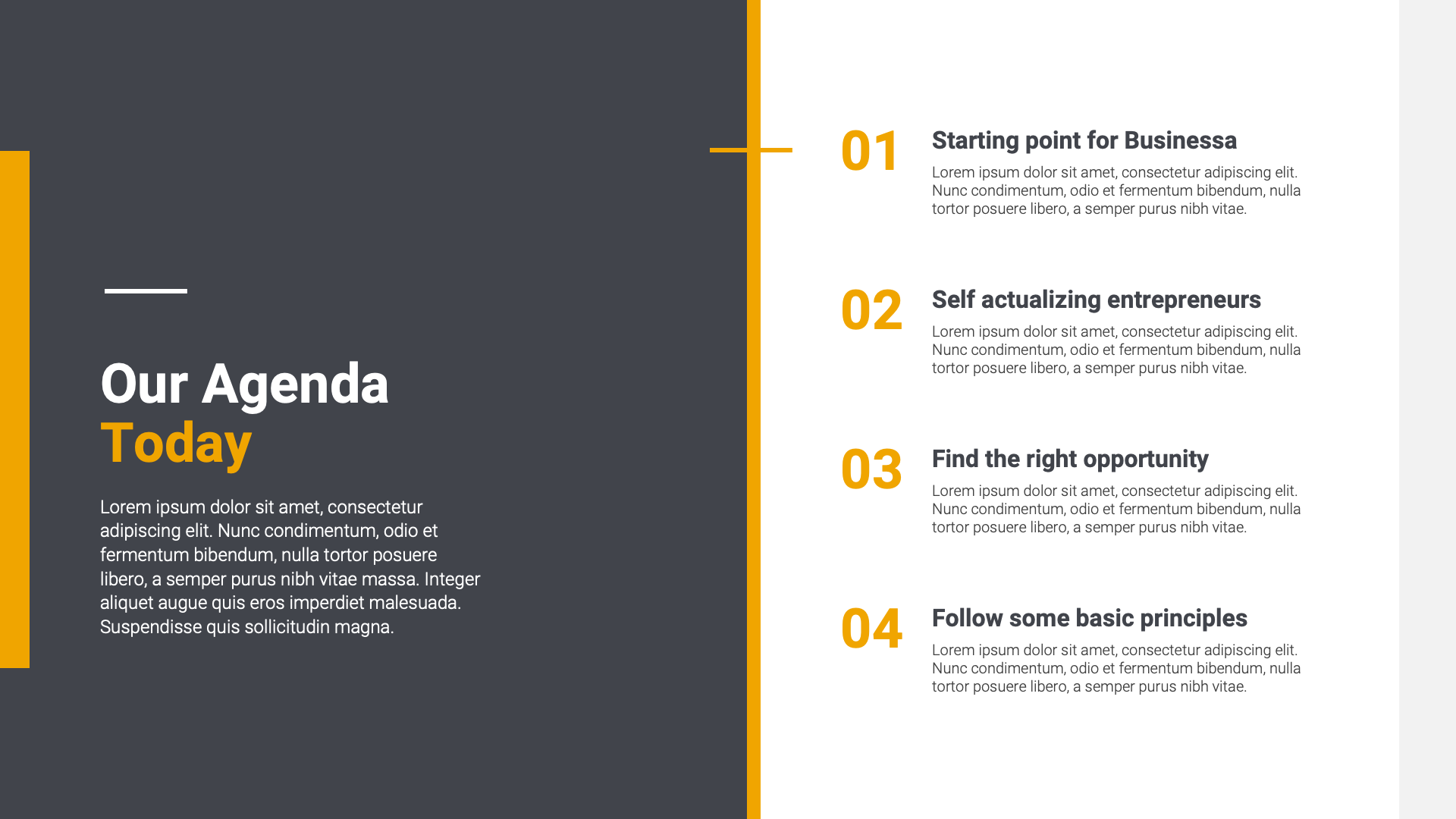 Businessa - Professional Business Keynote Presentation Template ...