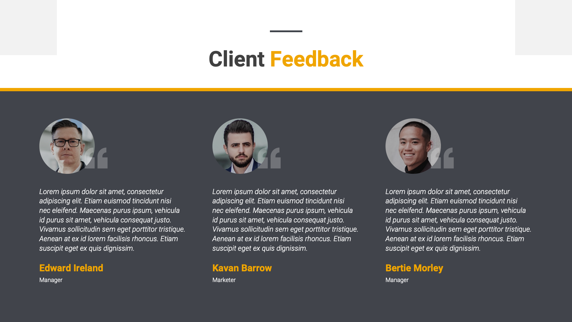 Businessa - Professional Business Keynote Presentation Template ...