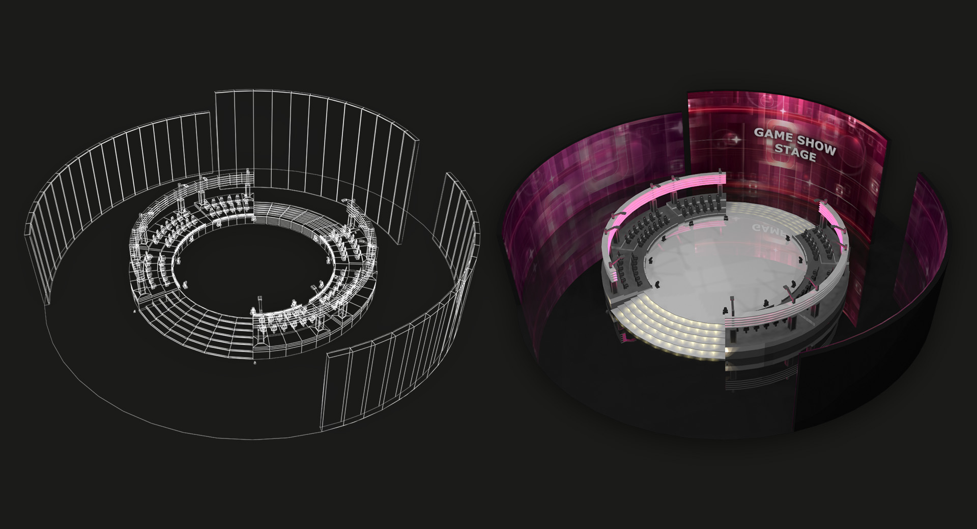 Game Show Stage by robertshing | 3DOcean