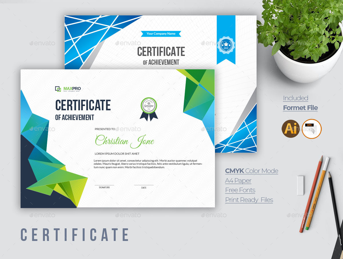 Certificate Bundle, Print Templates | GraphicRiver