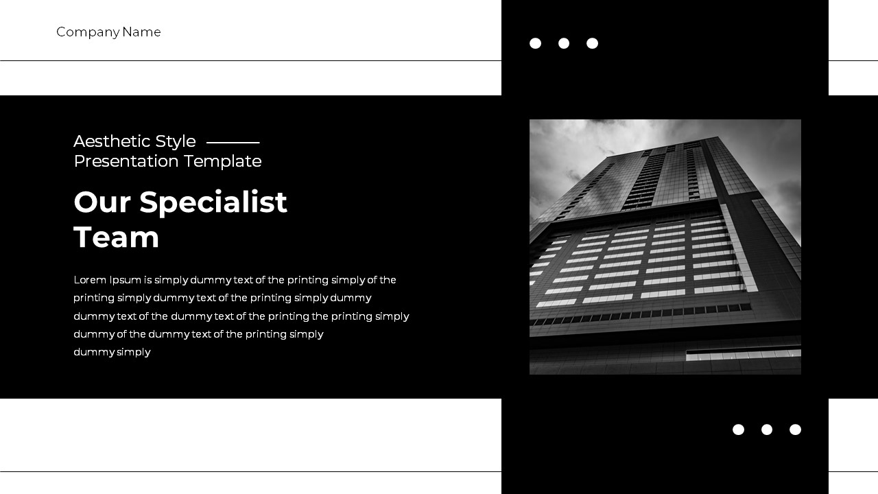 Black And White - Google Slides Presentation Template, Presentation ...