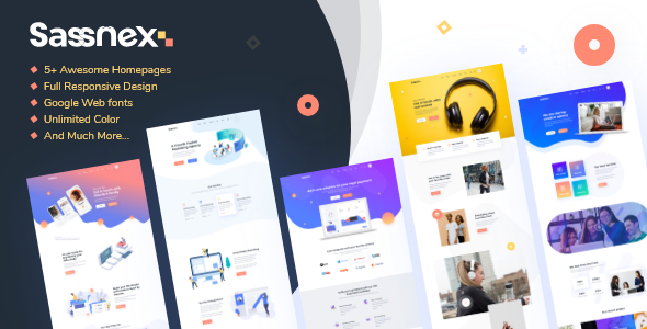 Sassnex - Multi-concept WordPress Theme for App, Saas & Startup by shtheme