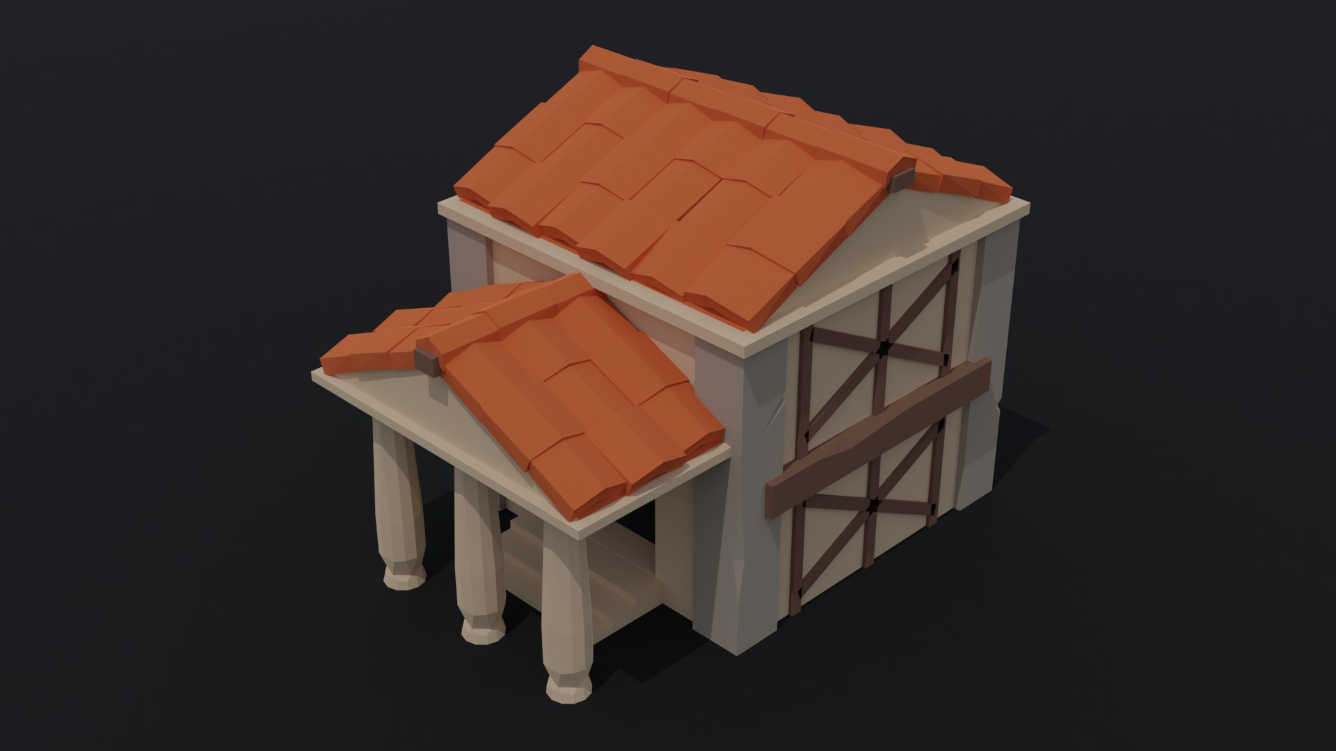 Cartoon ancient rome buildings kit by Tykryk | 3DOcean