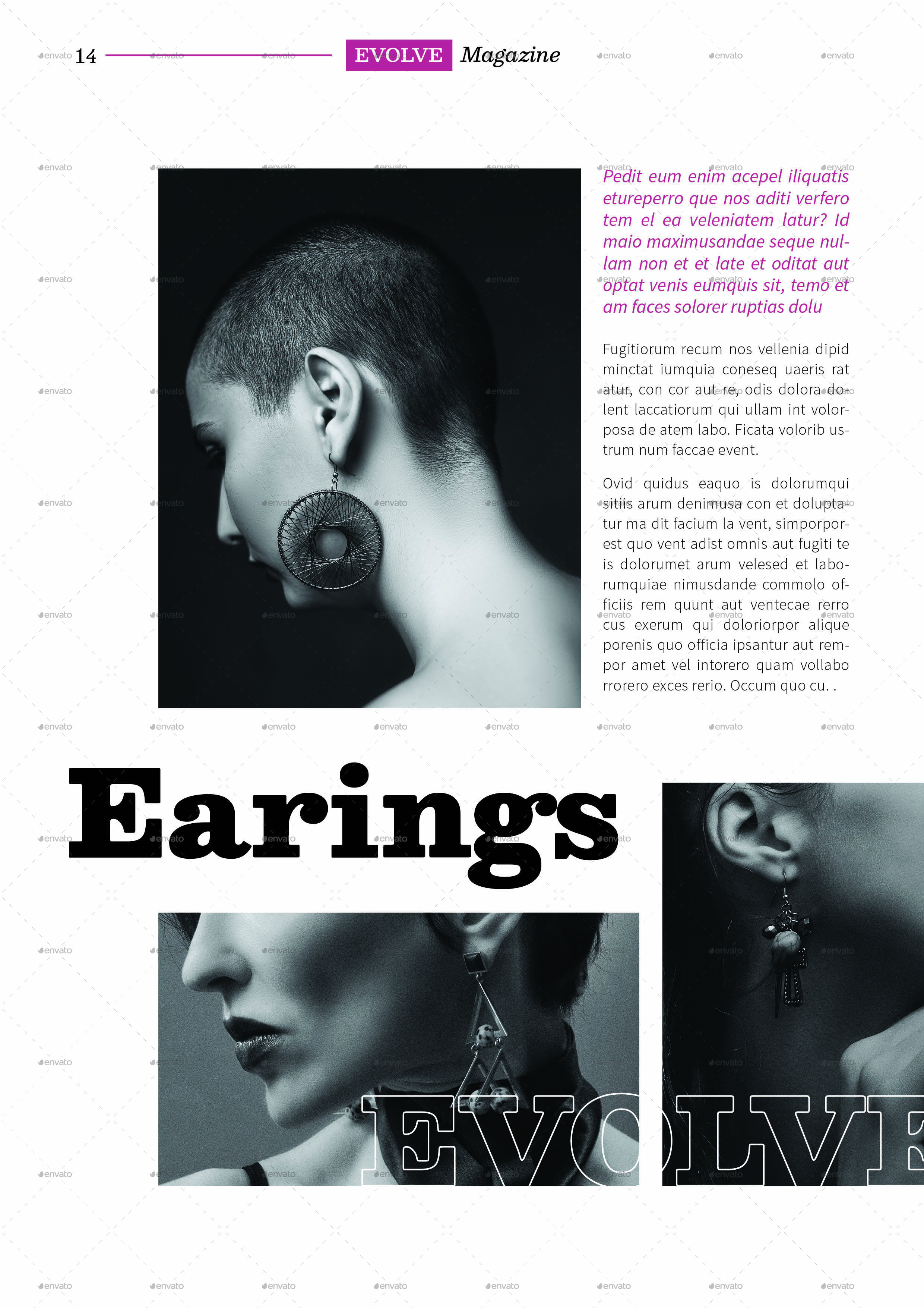 Evolve Magazine, Print Templates | GraphicRiver