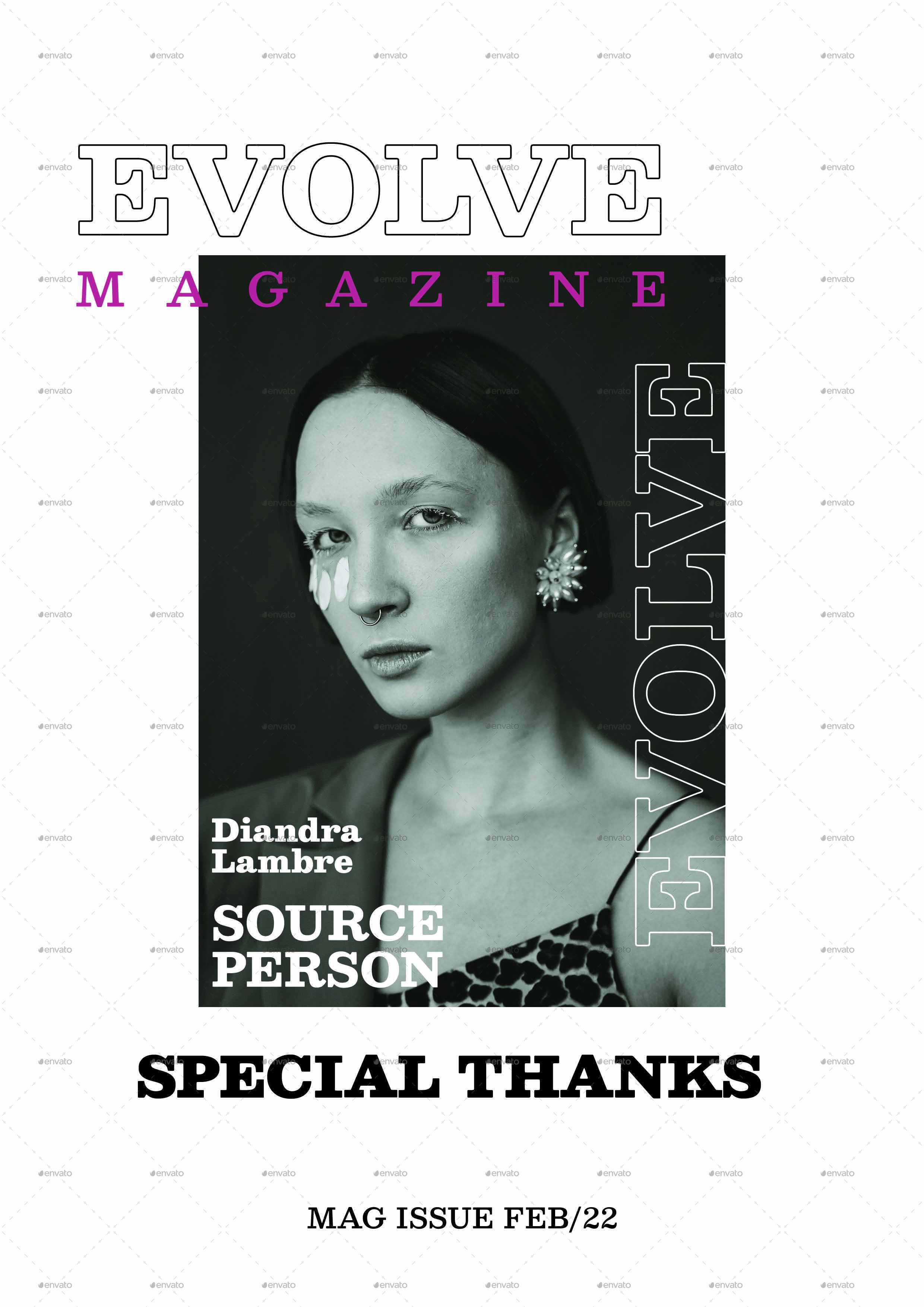 Evolve Magazine, Print Templates | GraphicRiver