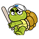Baseball Turtle - Character RG, Graphics | GraphicRiver