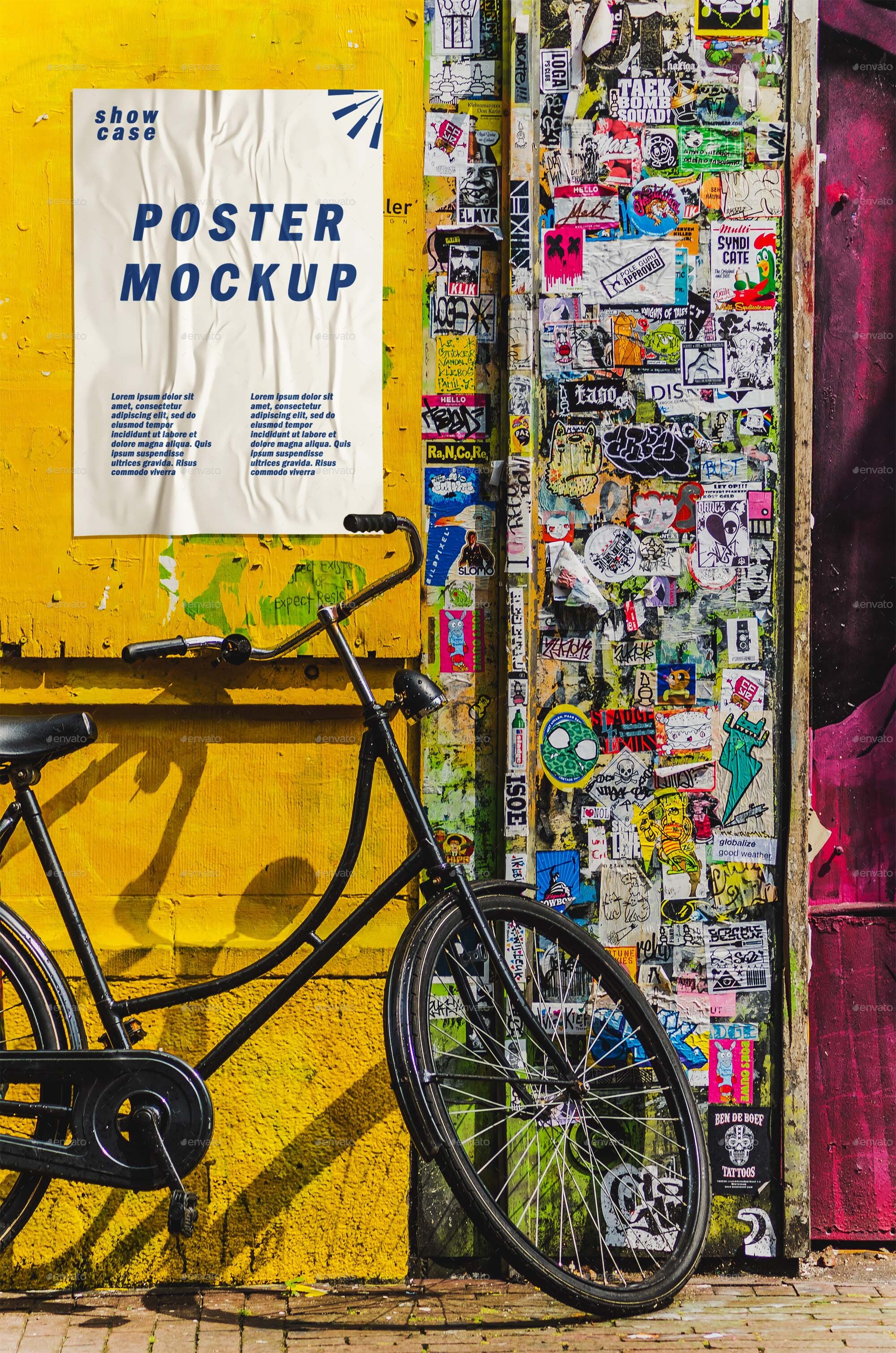 Realistic Poster Mockup, Graphics | GraphicRiver