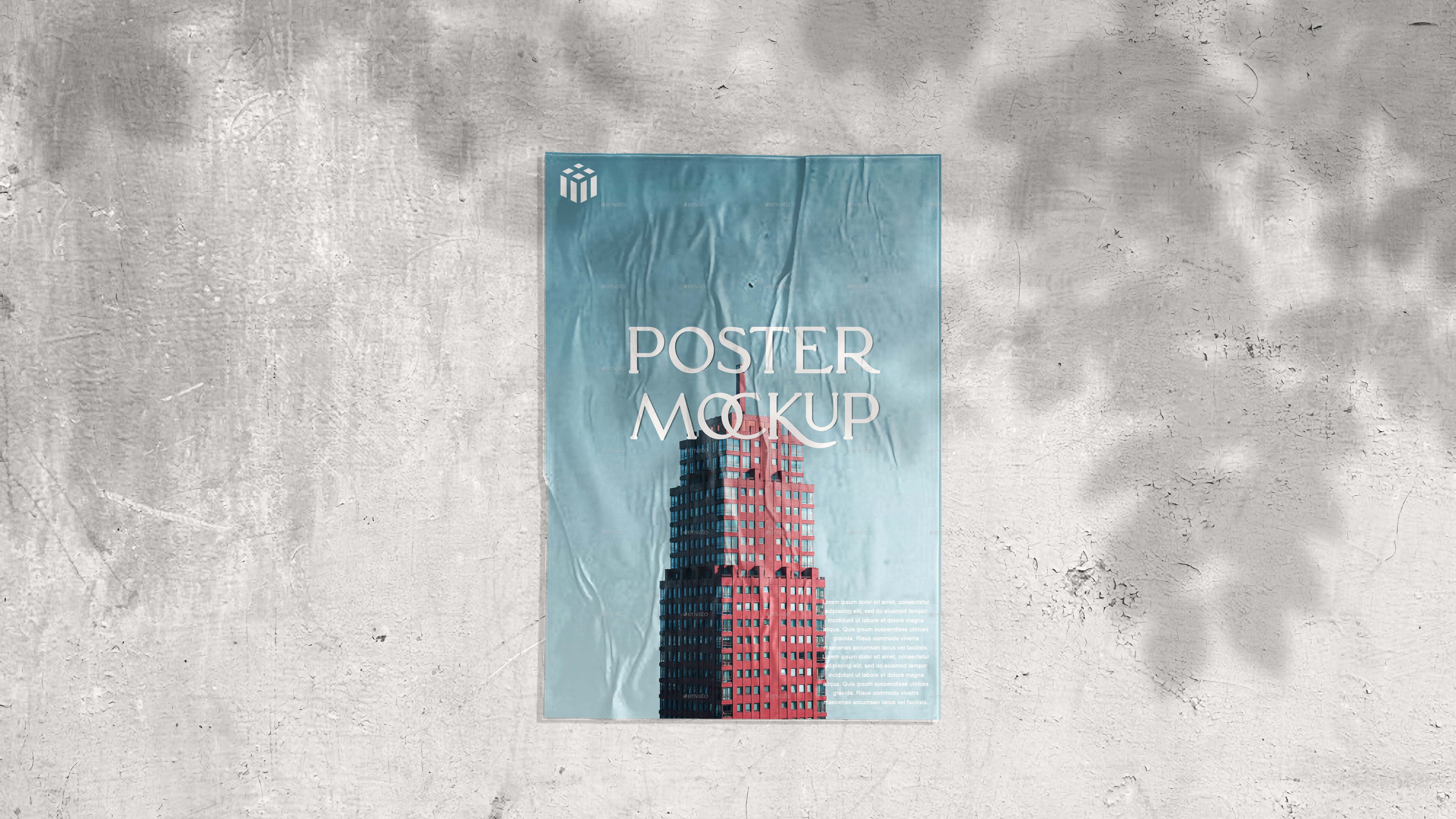 Realistic Poster Mockup, Graphics | GraphicRiver