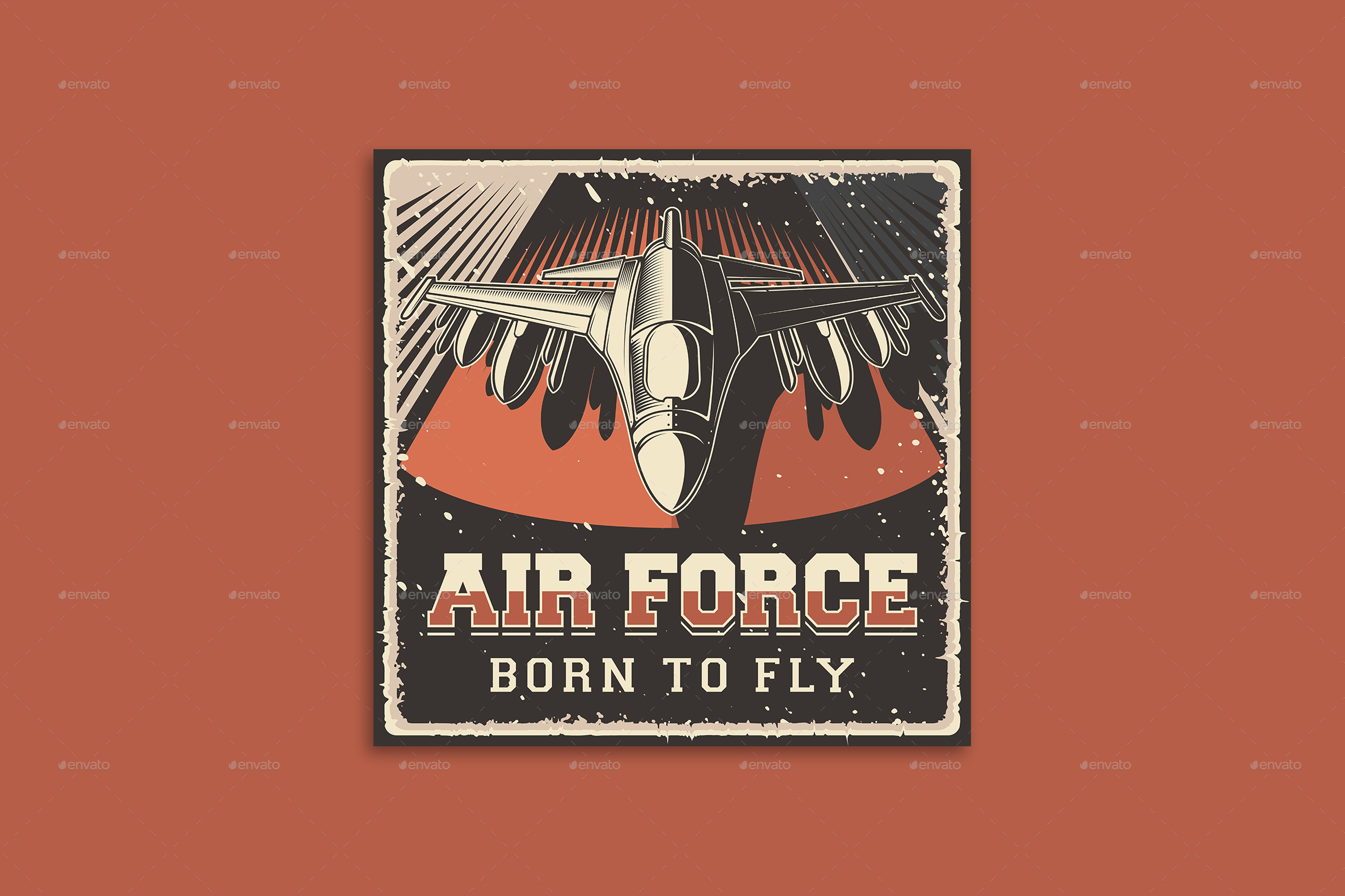 4 Vector Images of Retro Aviation Poster, Vectors | GraphicRiver