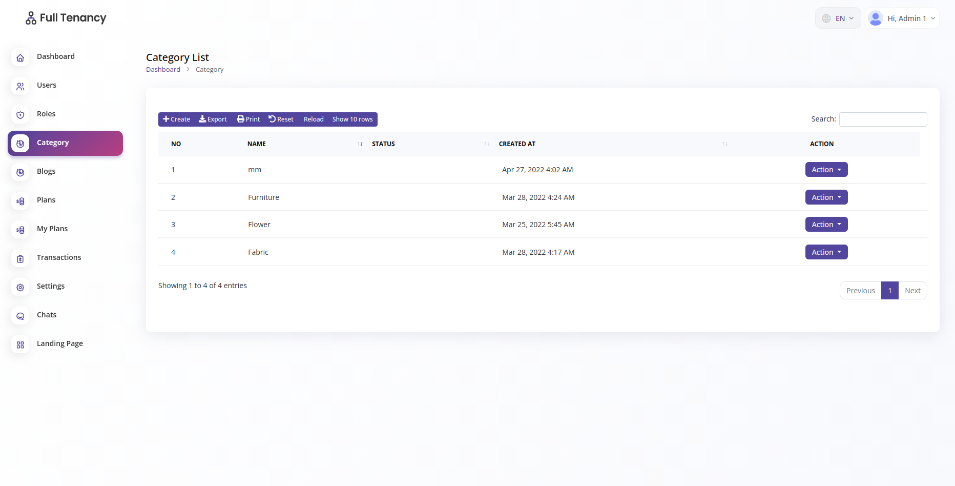 Full Tenancy - Domains, Database, Users, Role, Permissions & Settings ...