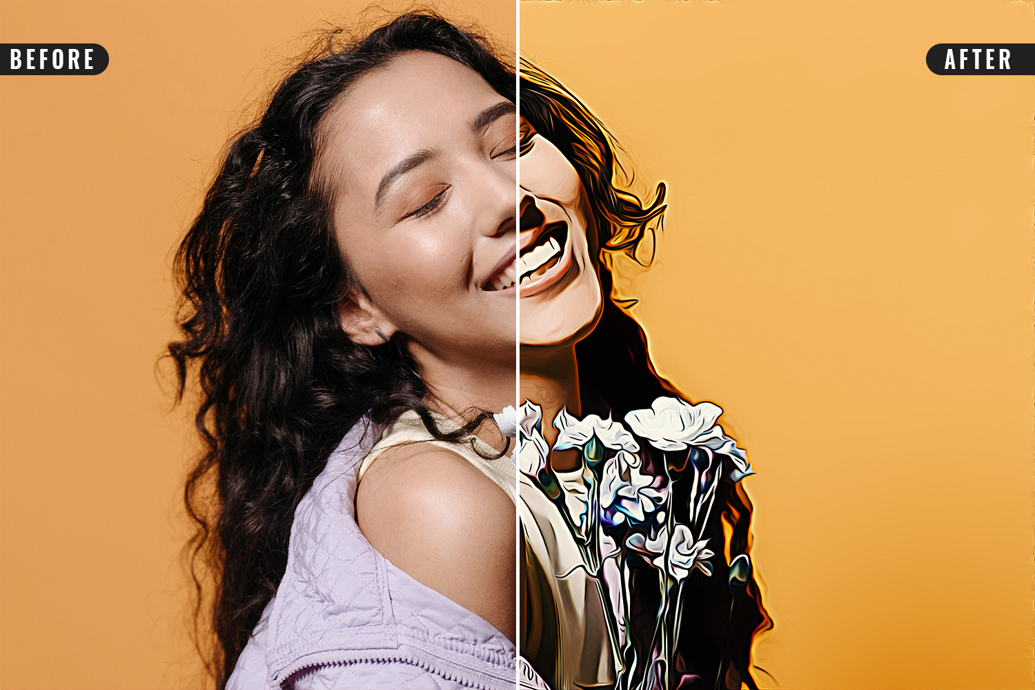 Oil Painting Photo Effect, Add-ons | GraphicRiver