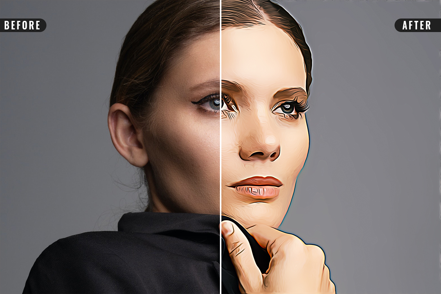 Oil Painting Photo Effect, Add-ons | GraphicRiver