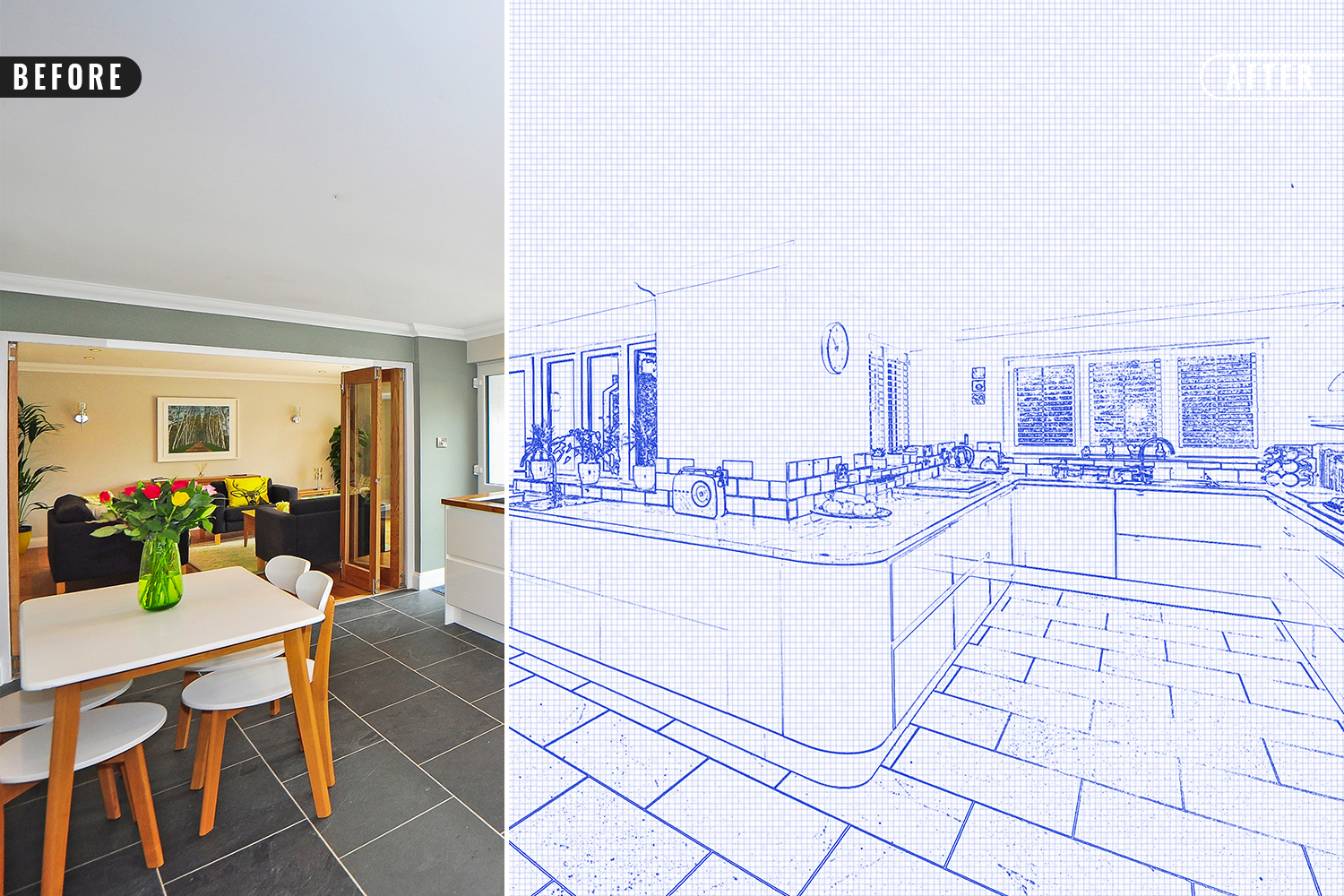 Blueprint Effect Photoshop, Add-ons | GraphicRiver