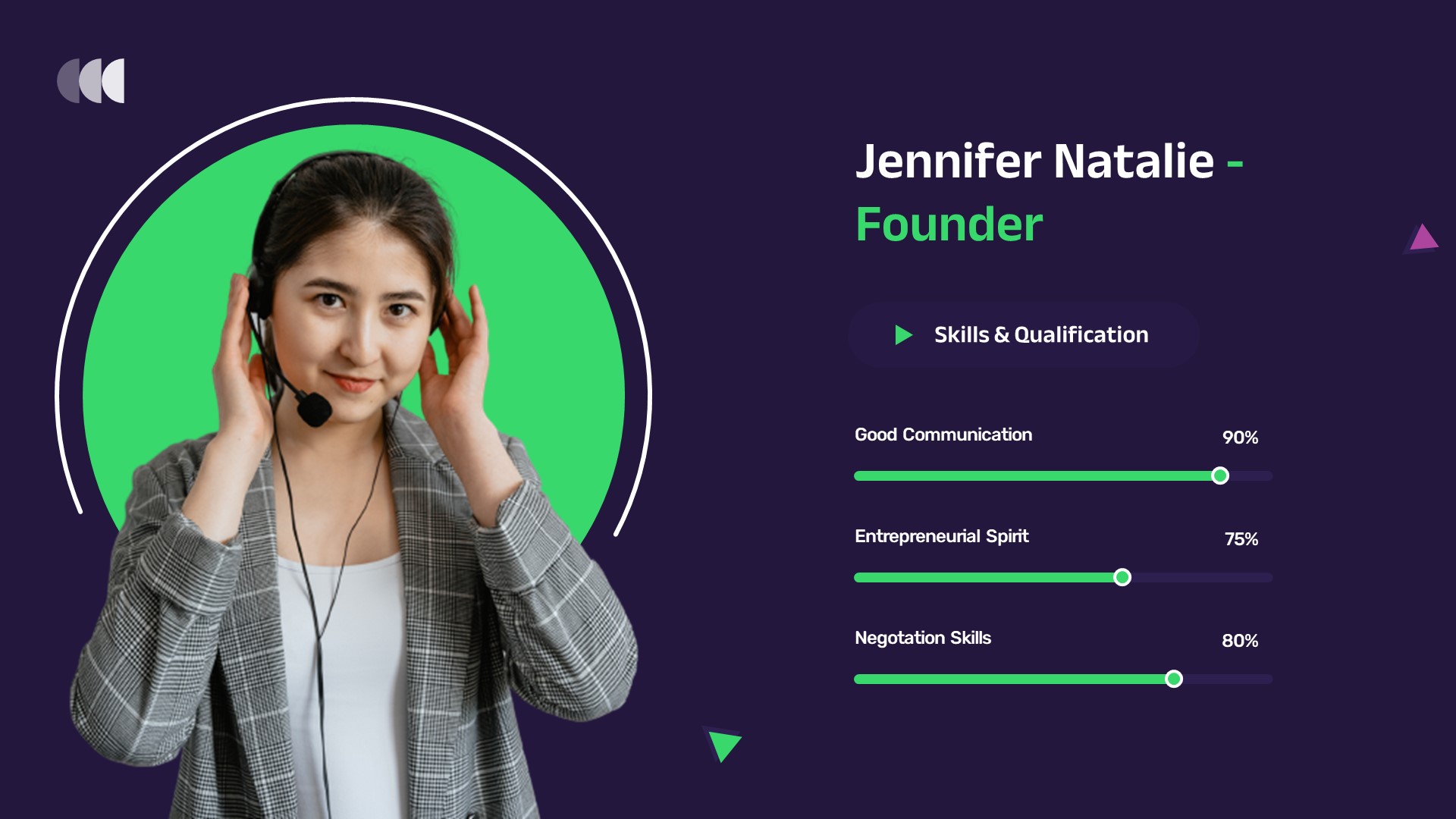 Podcast & Radio Station Google Slides Template, Presentation Templates