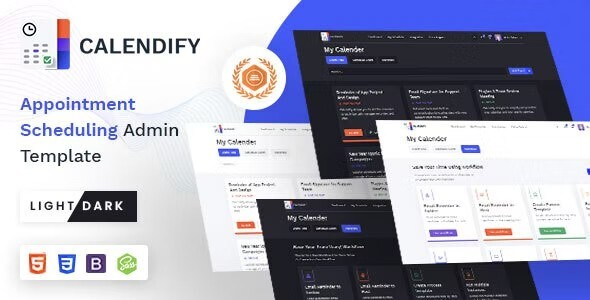 Calendify | VueJS, Laravel, HTML Appointment & Calendar Schedule Admin ...